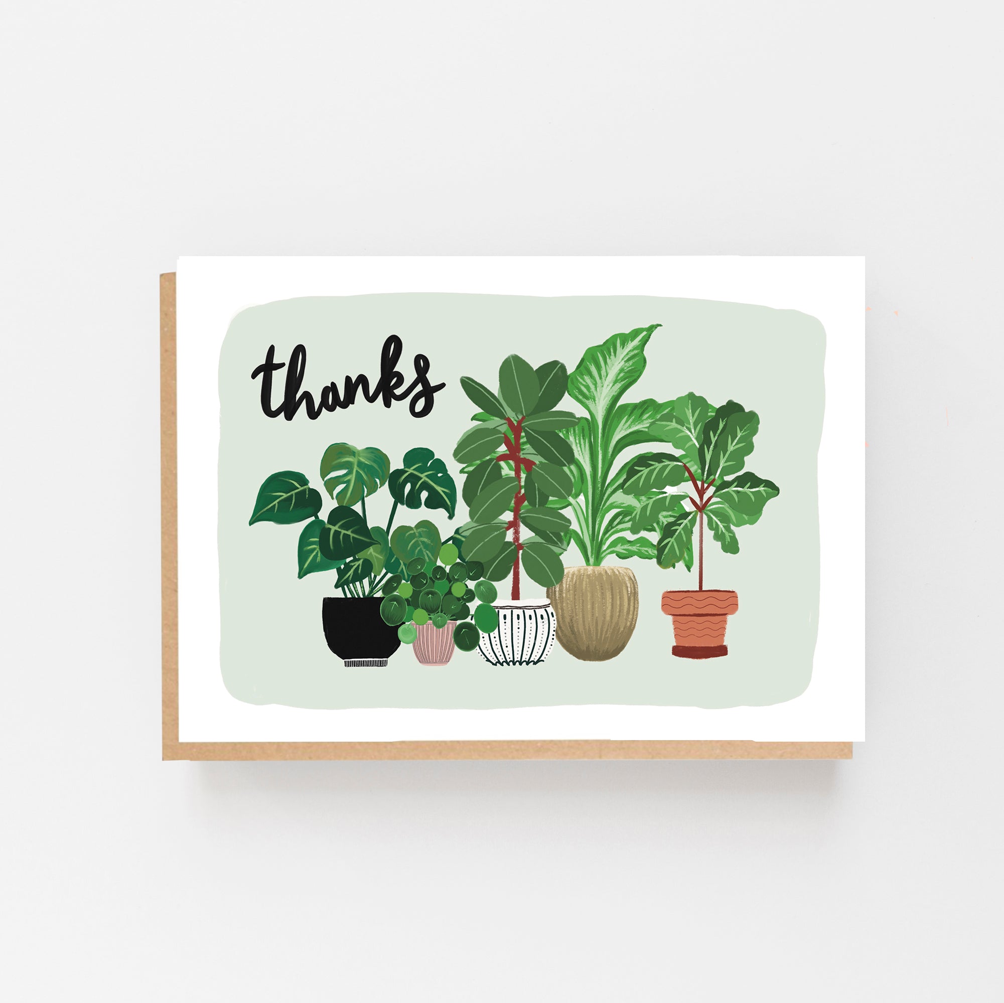 Thank You - Plants Card – Lomond Paper Co.